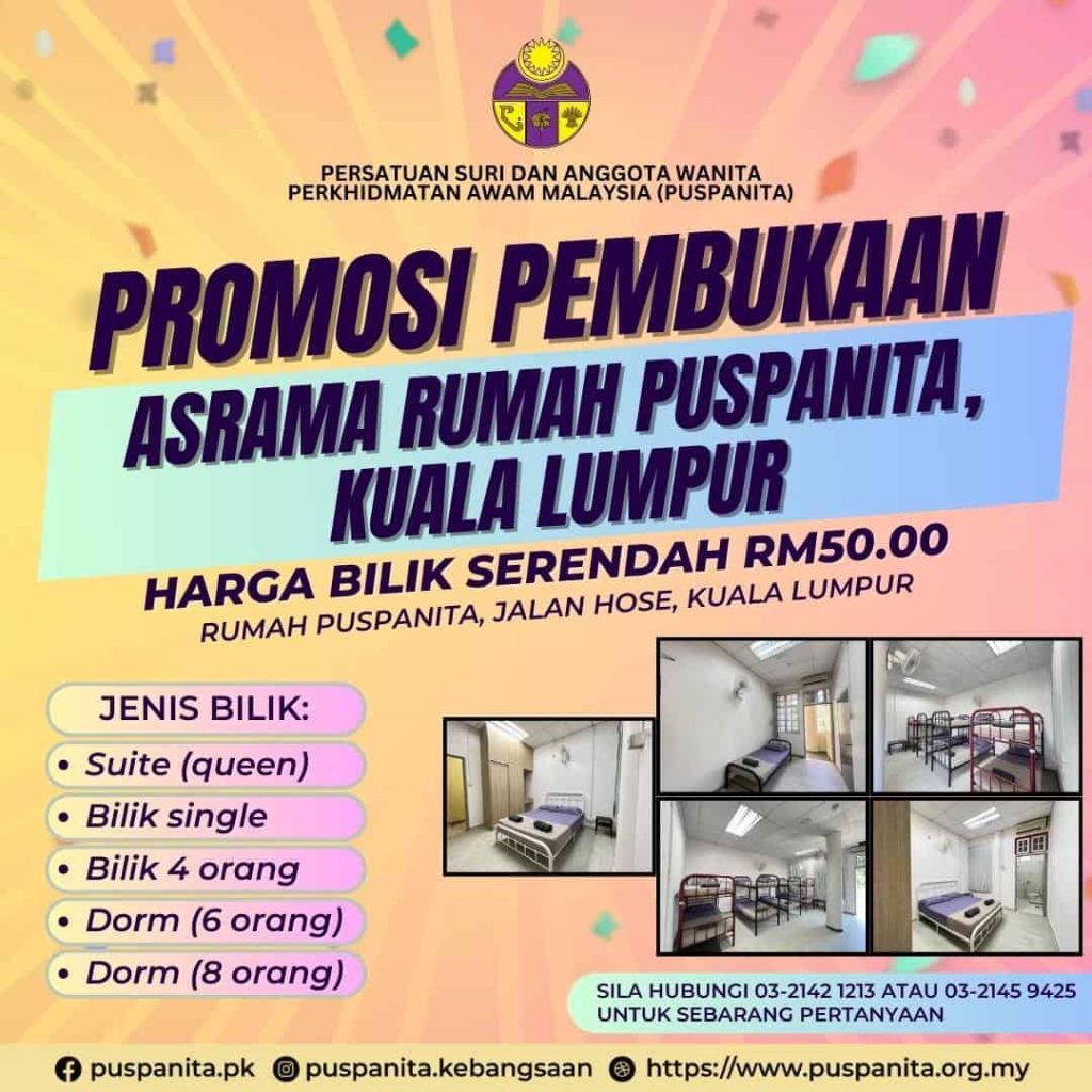 Asrama Rumah PUSPANITA - PUSPANITA